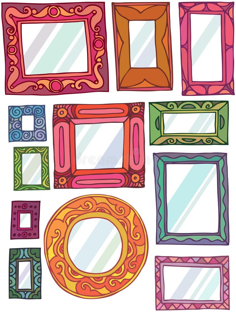 Reflection Frames Stock Illustrations – 8,741 Reflection Frames Stock ...