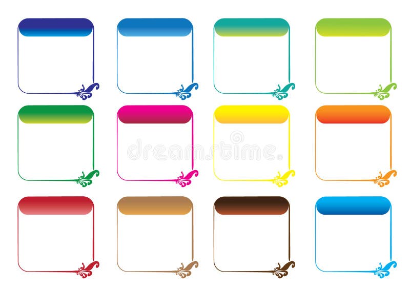 August Border Clip Art