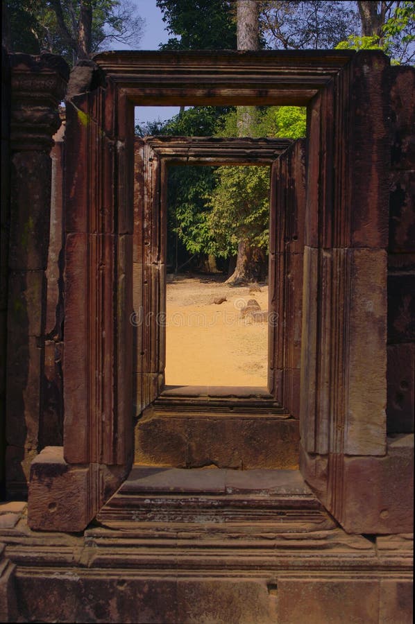 Angkor Wat temple stock image. Image of heritage, amazing - 988027