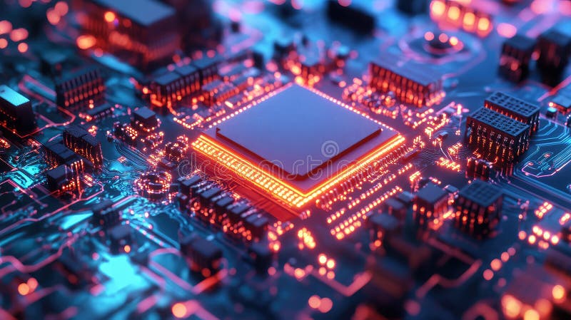 Frames animating CPU stock illustration. Illustration of frames - 402499625