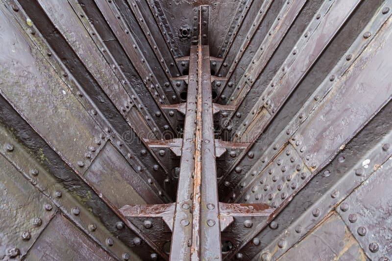 Frames in the Bow of an Ship Stock Image - Image of forward, ship ...