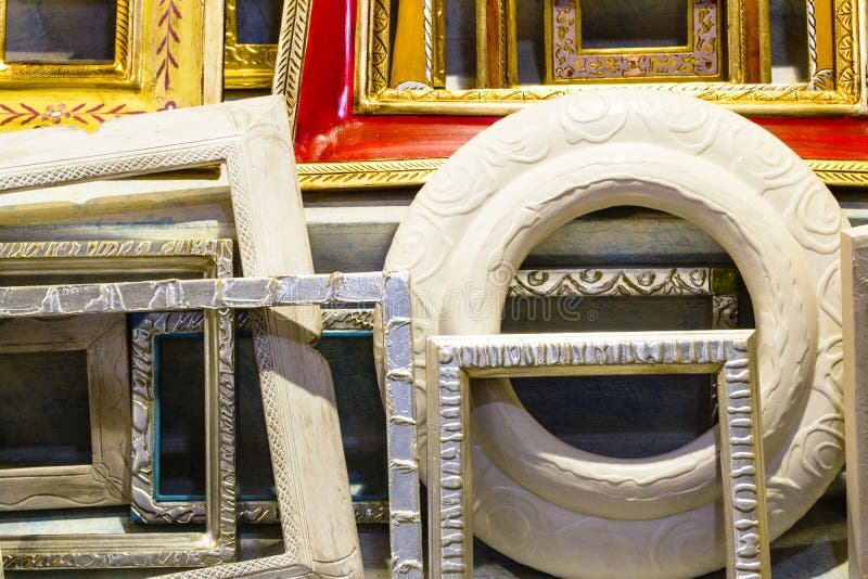 Photo frames stock image. Image of style, texture, wall - 13422713