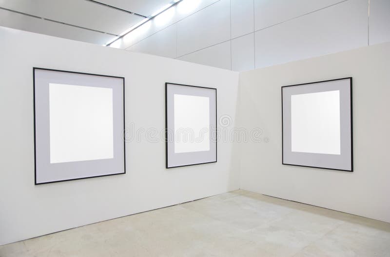 Exhibition stock photo. Image of frame, portfolio, adult - 2350414