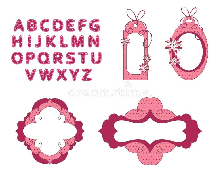Hand Drawn Frames Font Stock Illustrations – 1,200 Hand Drawn Frames ...