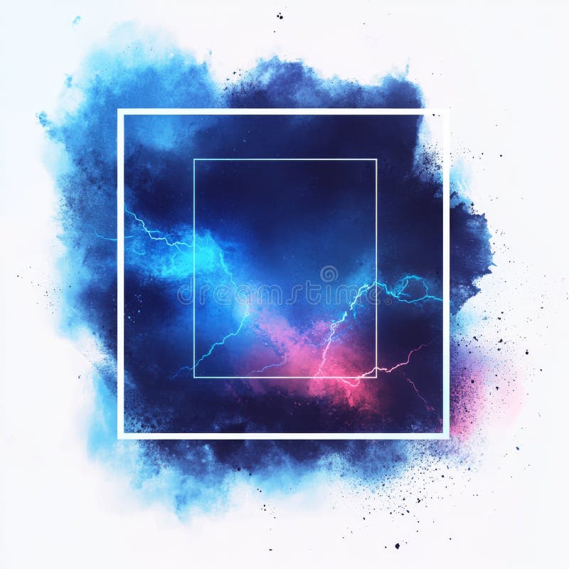 Frames with Lightning, Electric Borders of Rectangular and Square ...