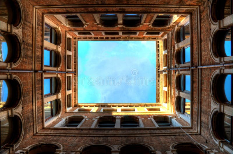 Venetian Architecture Perspective Frames Stock Photo - Image of italy ...