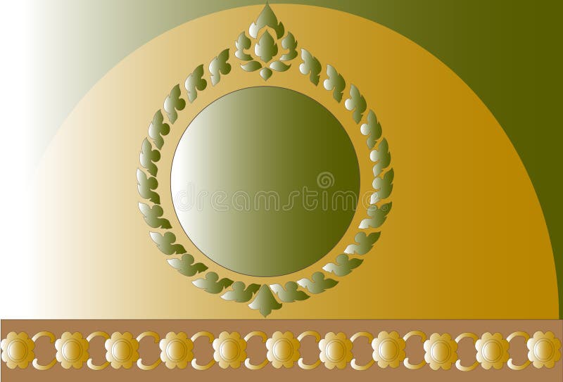 Frames pattern thai stock illustration. Illustration of decorative ...
