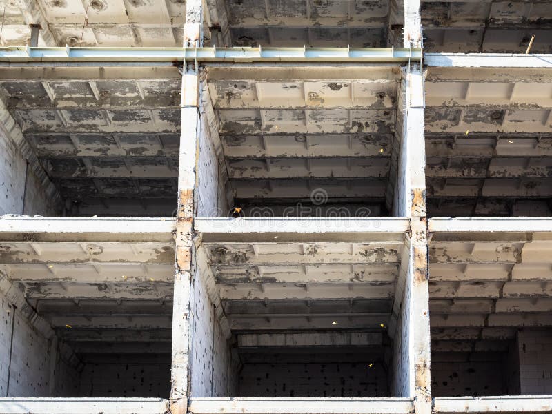 Frames of Reconstructed Urban Building Stock Photo - Image of home ...