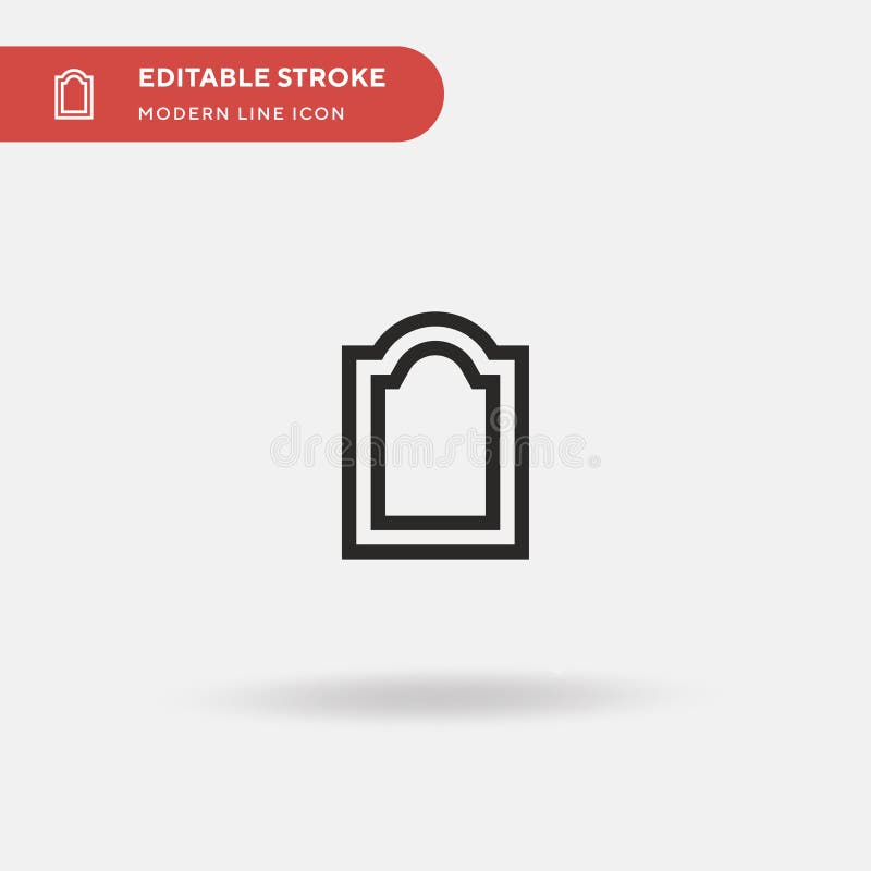 Frames Simple Vector Icon. Illustration Symbol Design Template for Web ...