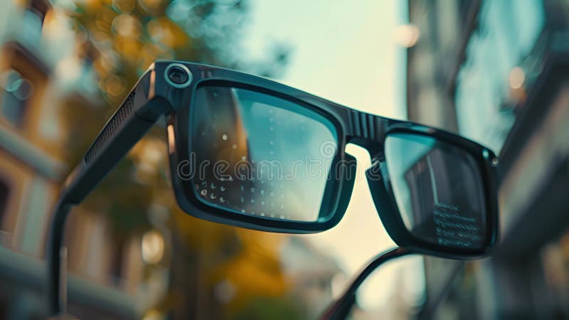 The Frames of the Smart Glasses Also Have Builtin Speakers Allowing for ...