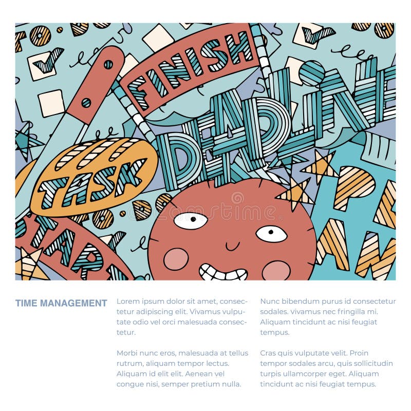 Procrastination Symbols Stock Illustrations – 109 Procrastination ...