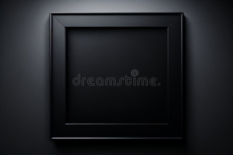 Frames on the Wall. Created with AI Technology. Stock Illustration ...