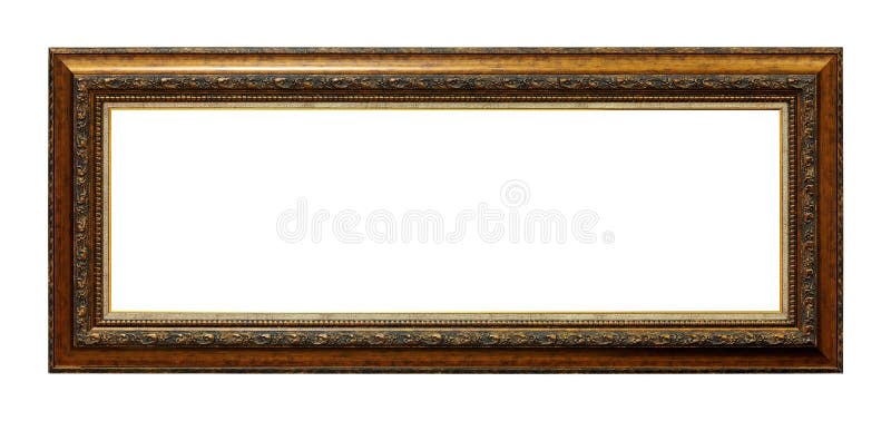 Framework in Antique Style. Vintage Picture Frame Stock Image - Image ...