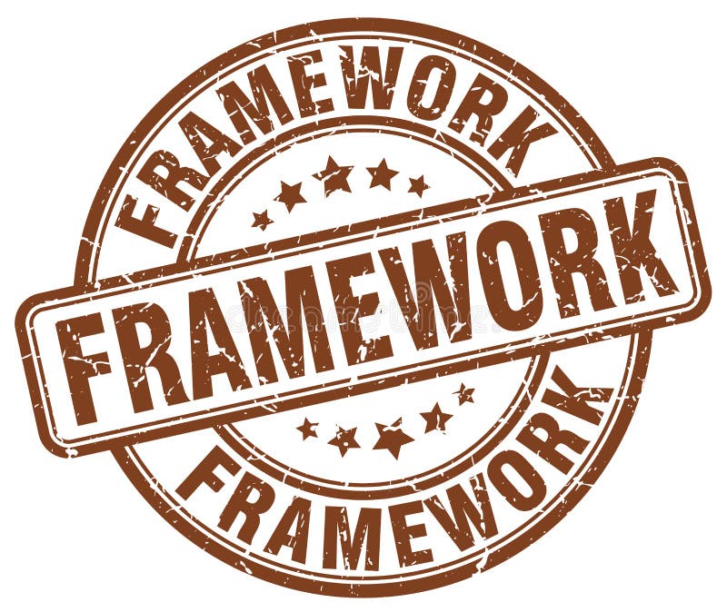 Brown framework stock vector. Illustration of children - 13533689