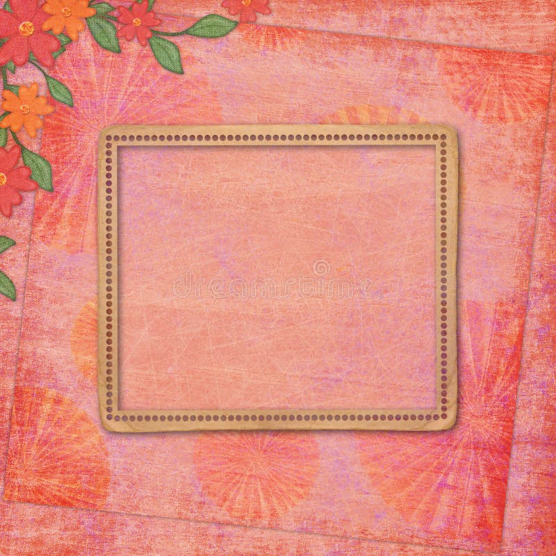 Framework for Invitation or Congratulation. Stock Illustration ...