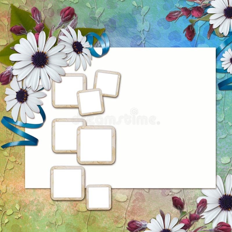 Framework for Invitation or Congratulation. Stock Illustration ...