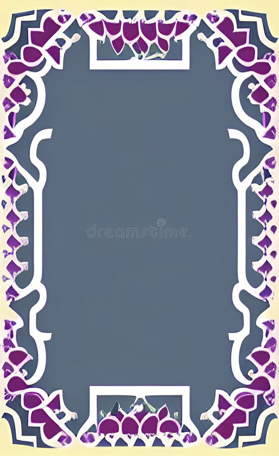 Framework for Invitation or Congratulation Stock Illustration ...