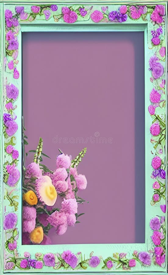 Framework for Invitation or Congratulation Stock Illustration ...