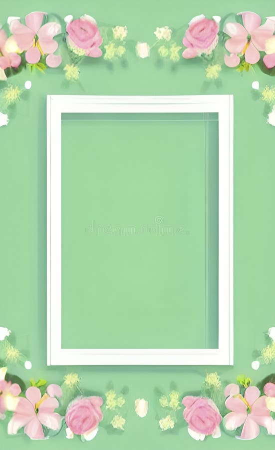 Framework for Invitation or Congratulation Stock Vector - Illustration ...