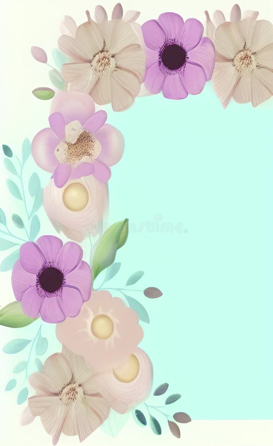 Framework for Invitation or Congratulation Stock Vector - Illustration ...