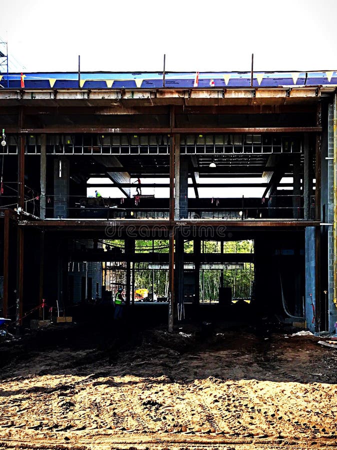 Framework of new build. stock photo. Image of framework - 90534652