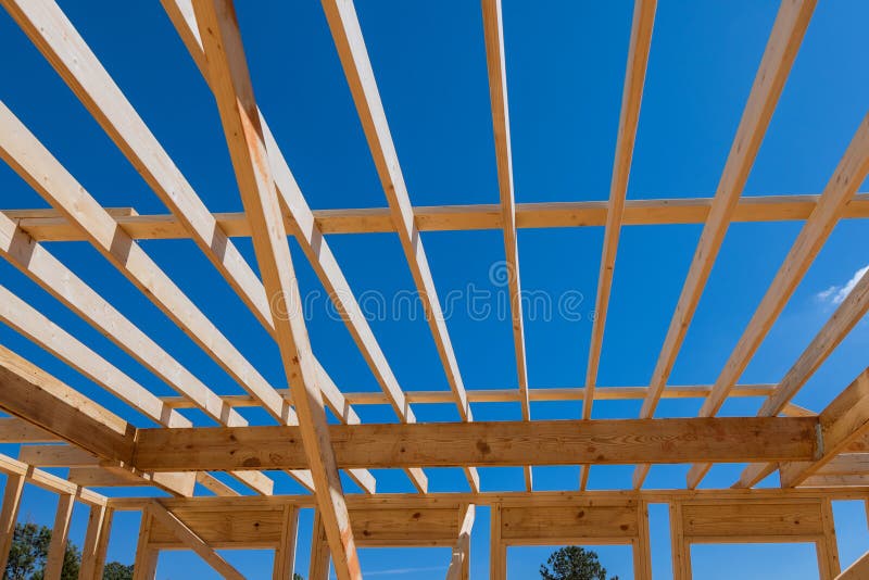 Framing Beams are Used To Construct the Framework of the Layout of ...