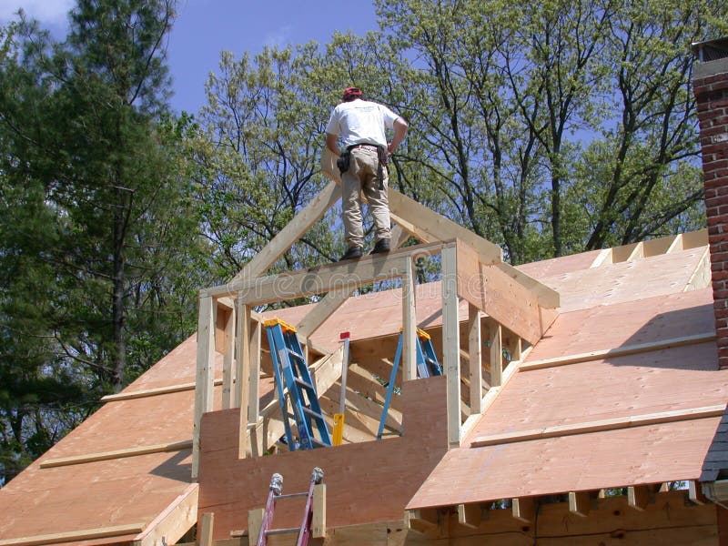 Gable Dormer stock image. Image of detail, feature, siding - 5811073