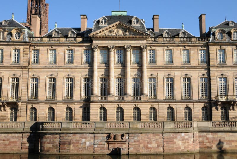 France, Bas Rhin, Le Palais Rohan in Strasbourg Stock Photo - Image of ...