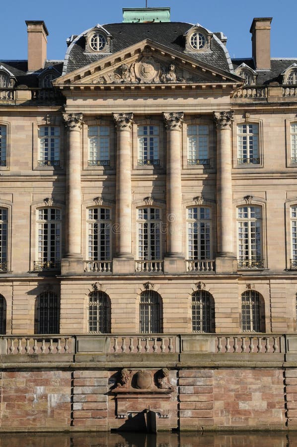 France, Bas Rhin, Le Palais Rohan in Strasbourg Stock Image - Image of ...