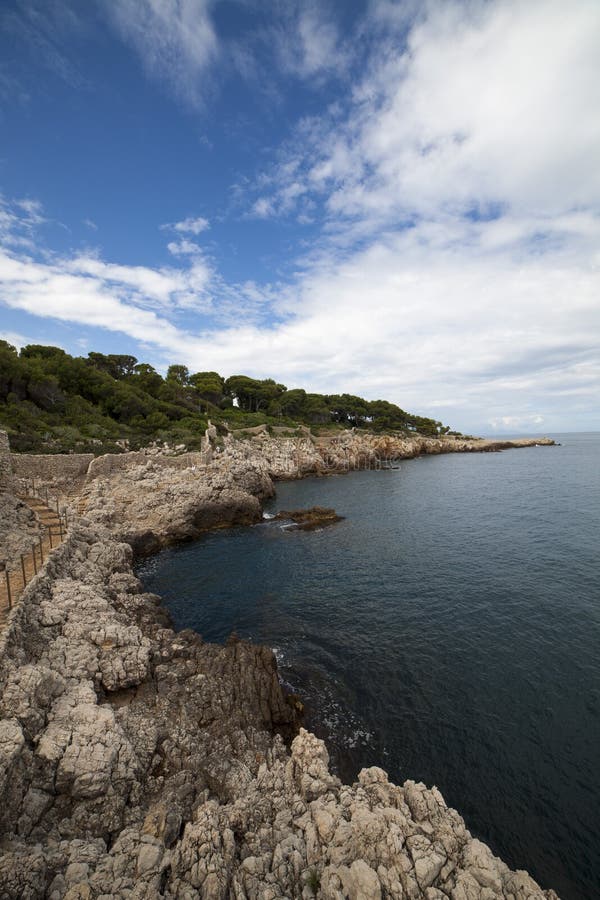 France, Blue Coast, Antibes. Stock Photo - Image of blue, sunny: 122503720