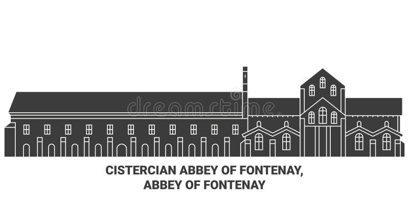 France, Cistercian Abbey of Fontenay, Abbey of Fontenay Travel Landmark ... France, Cistercian Abbey of Fontenay, Abbey of Fontenay Travel Landmark ...