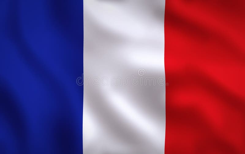 France Flag Image Full Frame Stock Illustration - Illustration of ...