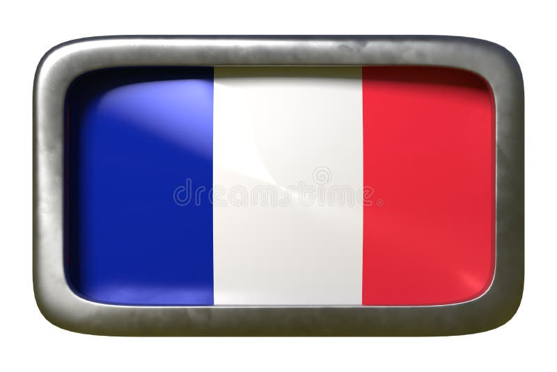 France flag sign stock illustration. Illustration of plate - 151772223