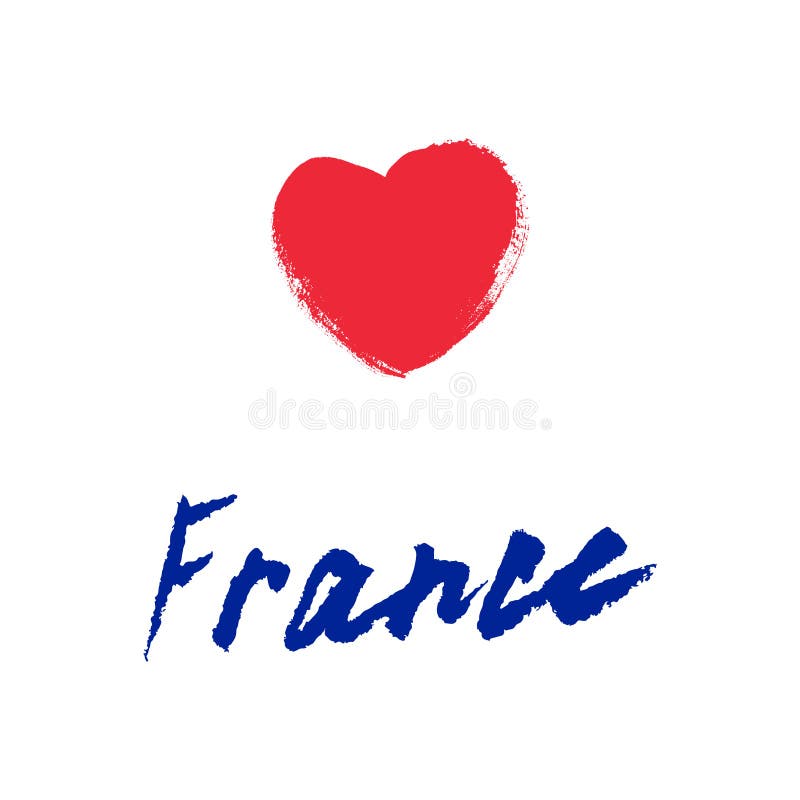 France, Hand Lettering . Modern Calligraphy Pen and Ink. Pattern. Stock ...