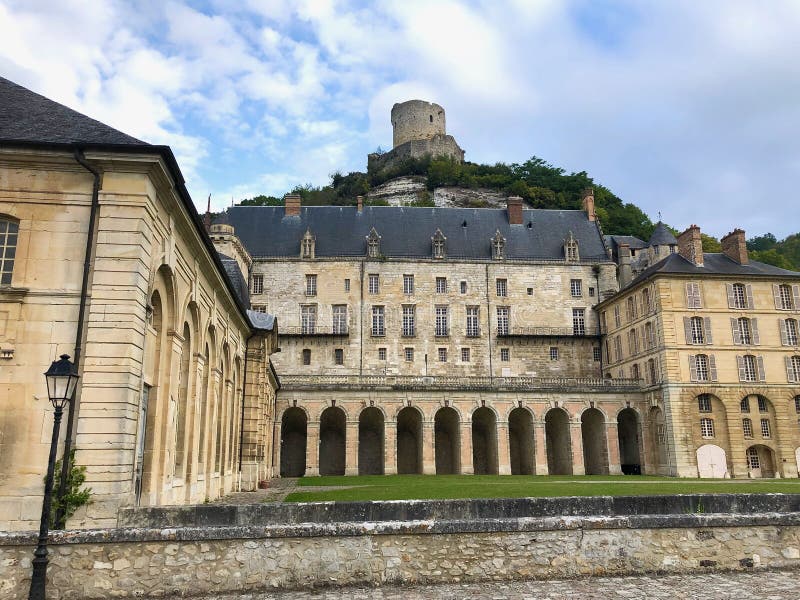 France La Roche-Guyon Chateau and Keep 809252 Stock Photo - Image of ...