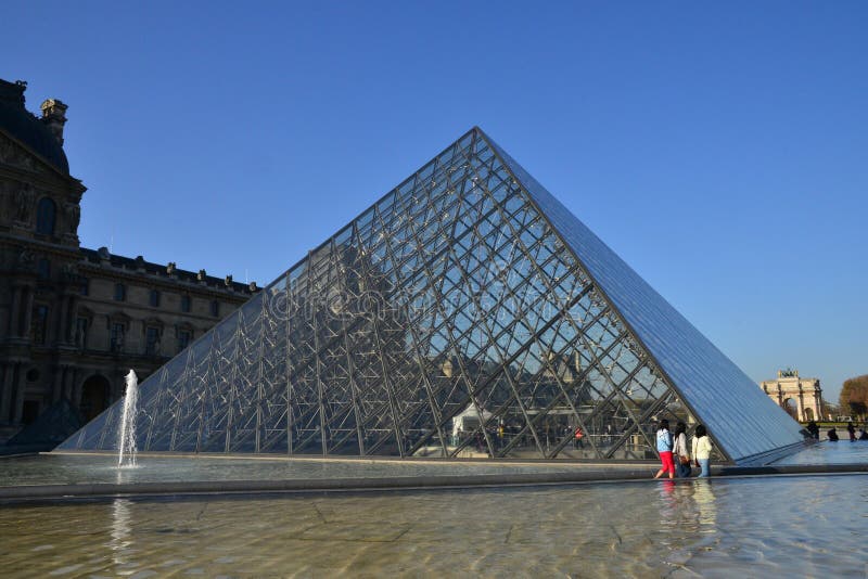 France, Louvre Palace in Paris Editorial Photography - Image of europe ...