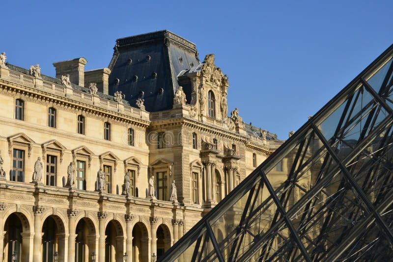 France, Louvre Palace in Paris Editorial Photography - Image of europe ...