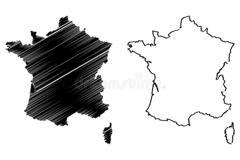 France map vector stock vector. Illustration of europe - 99629871