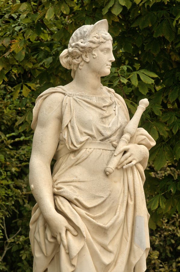 France, Marble Statue in the Versailles Palace Park Stock Photo - Image ...