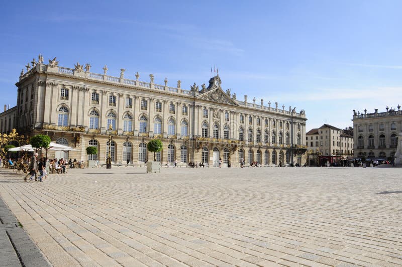 Miejsce Stanislas Nancy Francja Fotografia Editorial - Obraz złożonej z ...