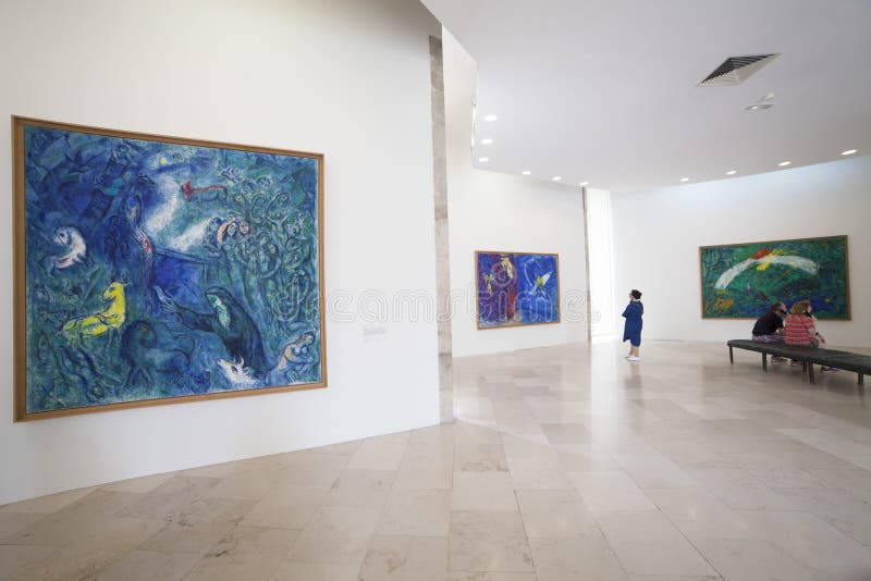 France, Nice, Chagall Museum. Editorial Photo - Image of nice, chagall ...
