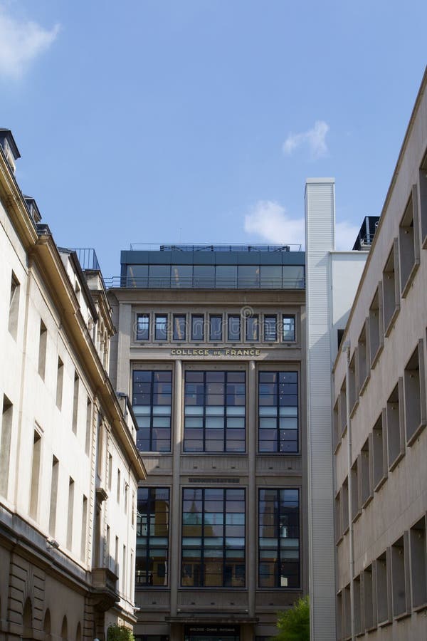 France Paris College of France 809286 Stock Image - Image of education ...