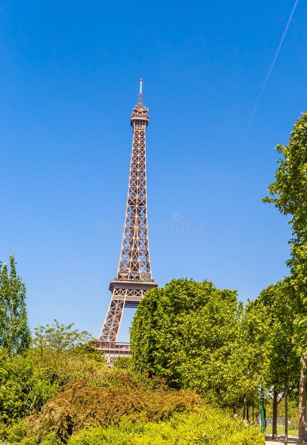 Paris, Different View of Paris from Eiffel Tower Stock Image - Image of ...