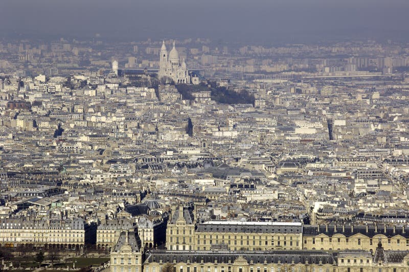 France, Paris; Sky City View with Louvre Stock Photo - Image of modern ... France, Paris; Sky City View with Louvre Stock Photo - Image of modern ...