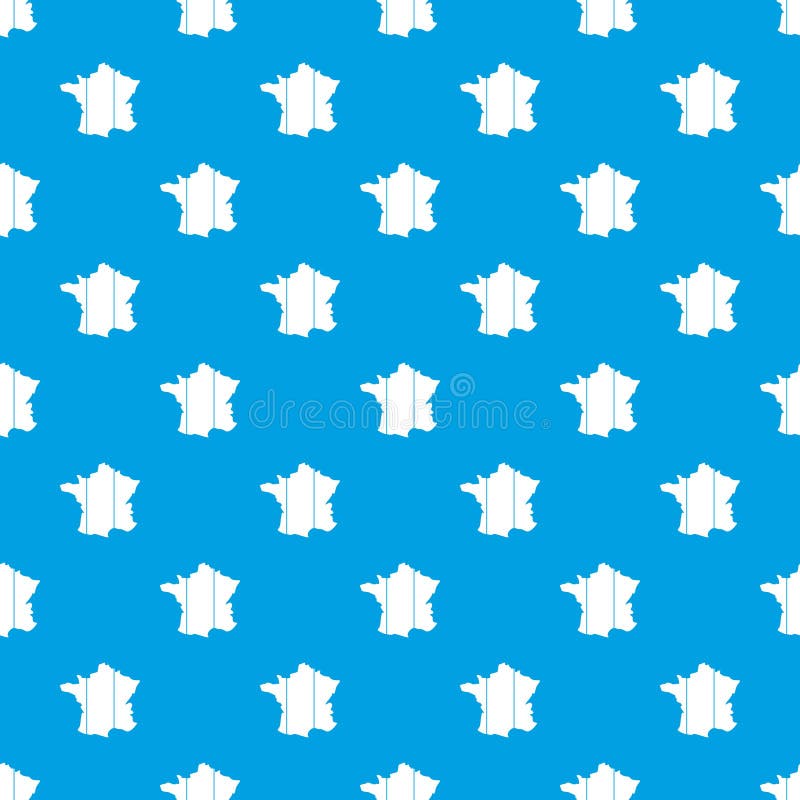 France Pattern Seamless Blue Stock Vector - Illustration of nation ...