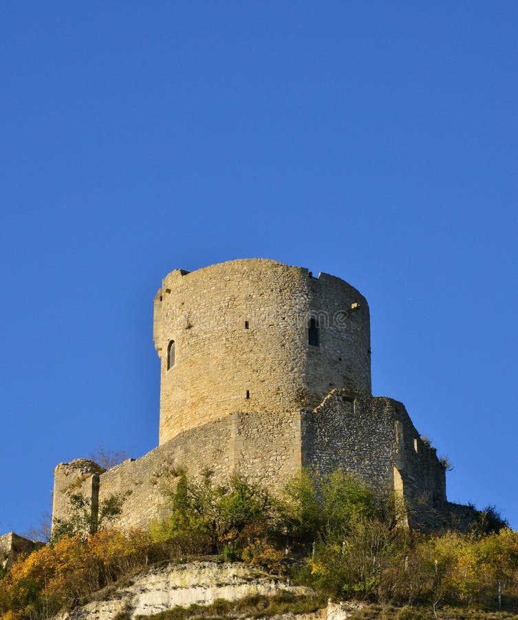 France, the Picturesque Castle of La Roche Guyon Editorial Photography ...