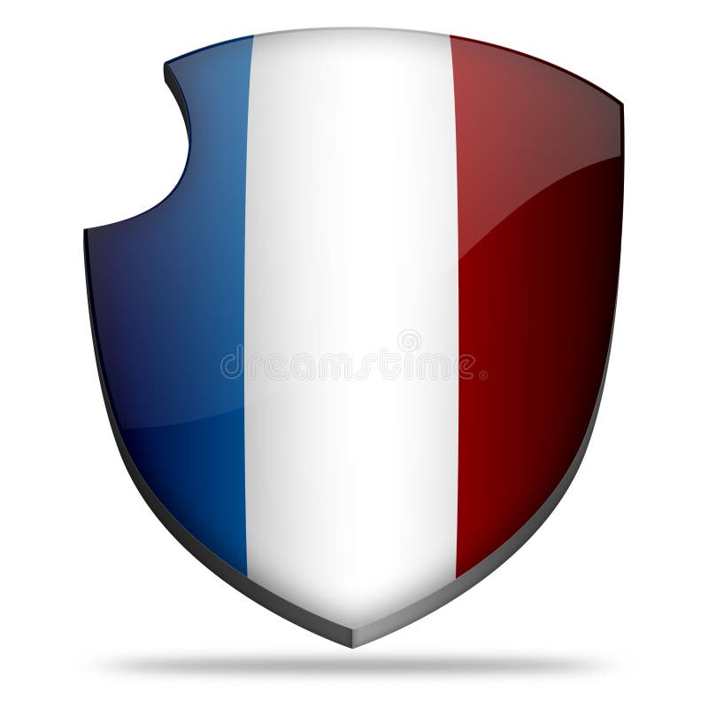 France shield stock illustration. Illustration of shield - 7808510