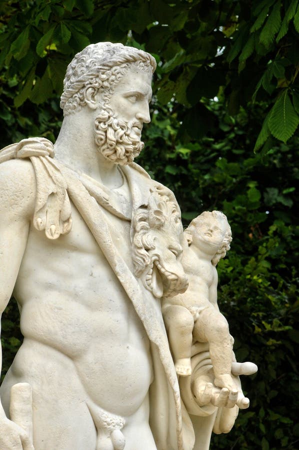 France, Statue in the Versailles Palace Park Stock Image - Image of ...