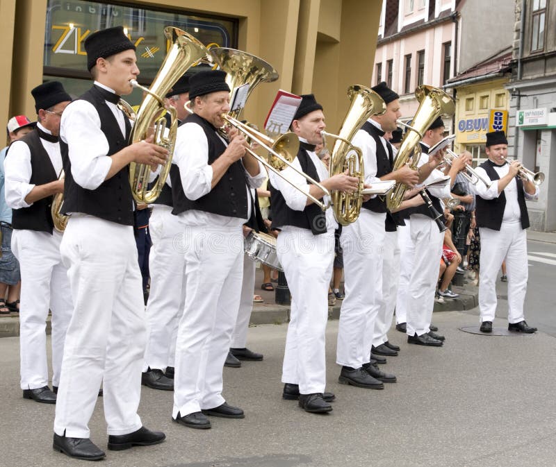 France Traditional Folk Group Editorial Stock Image - Image of week ...