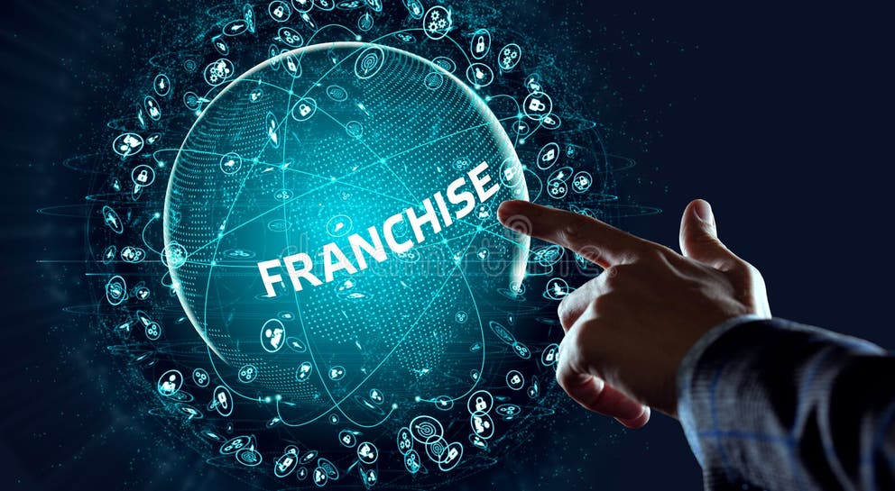 Franchise Concept. Business, Technology, Internet and Network Concept ...